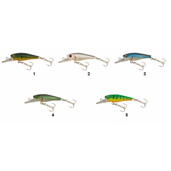 KAMASAKI PERCH-3 4,5CM 3,5GR GREEN-YELLOW