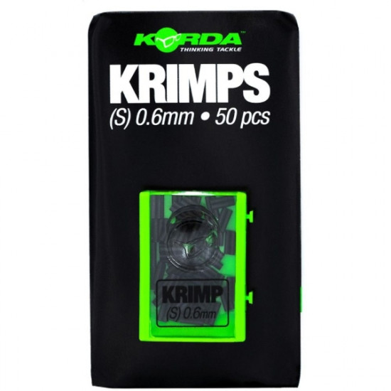 KORDA KRIMPS S 0,6MM 5PCS