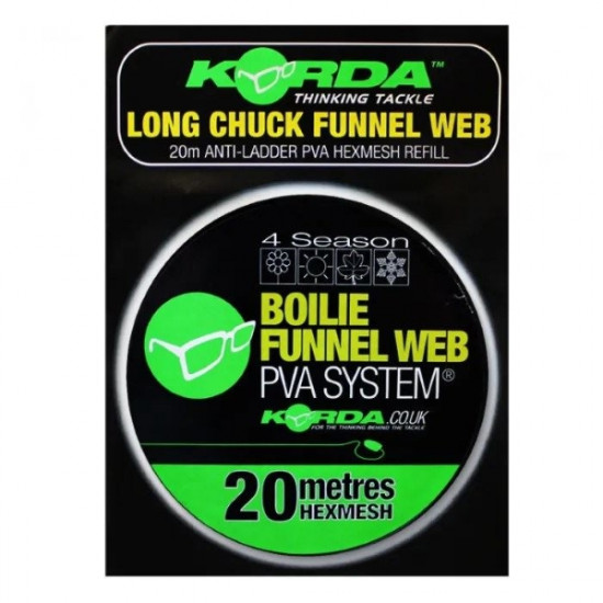 KORDA PVA REFILL MICROMESH 20M BOILIE FUNNEL WEB