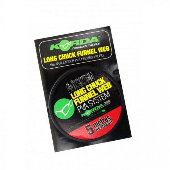 KORDA PVA REFILL HEXMESH 5M LONGCHUCK FUNNEL WEB