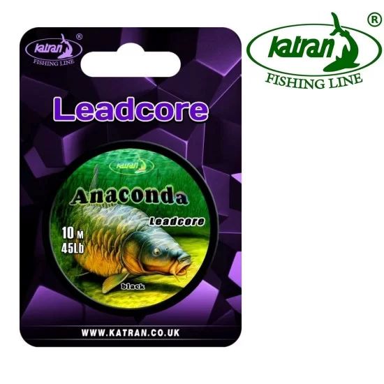 KATRAN LEADCORE ANACONDA 10M 45LB BLACK