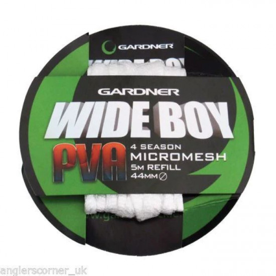 GARDNER WIDE BOY PVA MICROMESH REFILL 5M 44MM