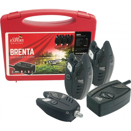 CARP EXPERT BRENTA 3+1 BITE ALARM SET