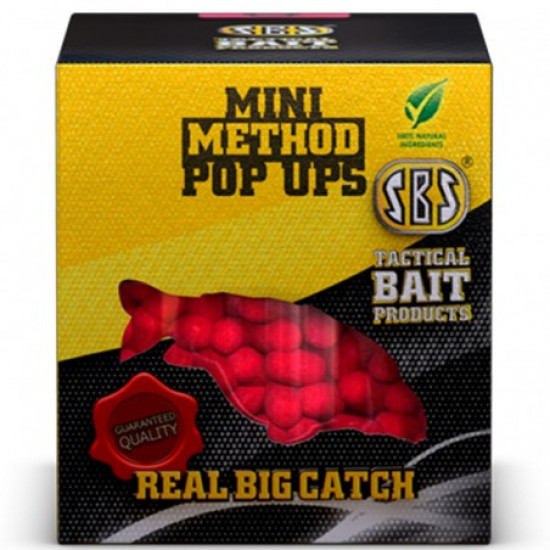 SBS MINI METHOD POP UPS 20GR 8,10MM SQUID & OCTOPUS