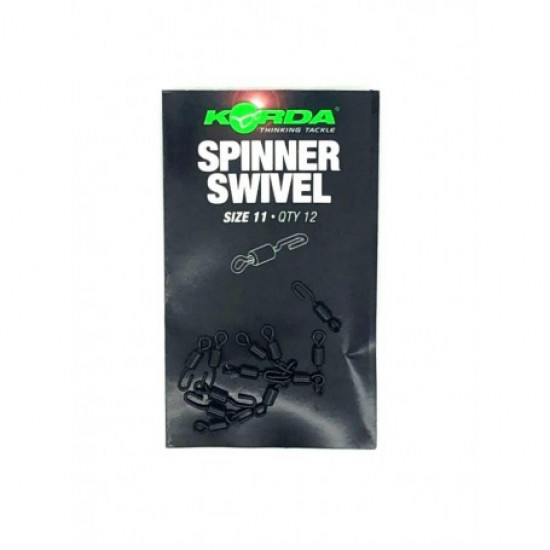 KORDA SPINNER SWIVEL SIZE 11 12PCS