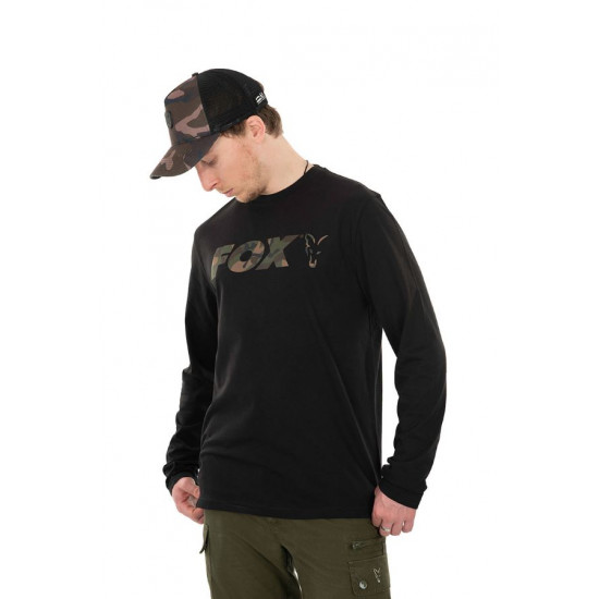 FOX DUKS LONG SLEEVE BLACK/CAMO XXL