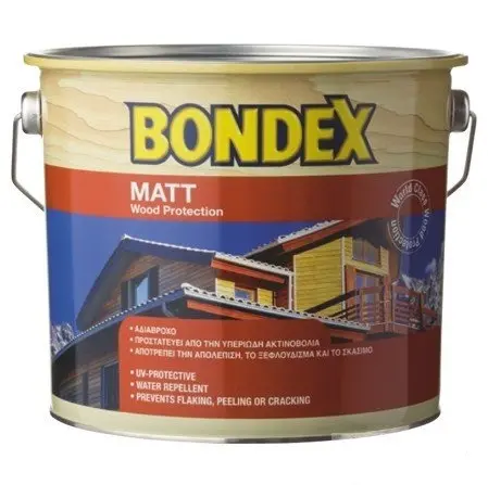 BONDEX Lazurni premaz za drvo Matt 2.5l tik