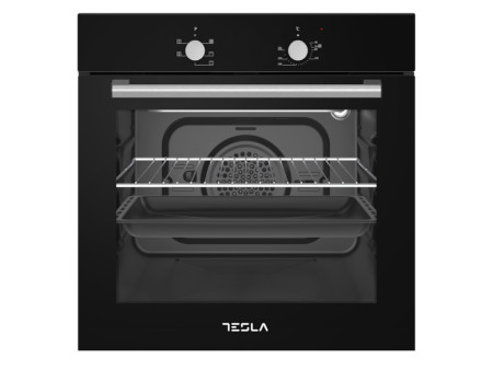 Tesla ventilatorska/ 56L/ mehanička/ crna ugradna rerna ( BO300SB )