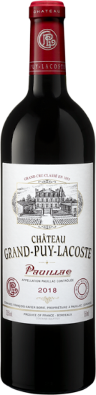 Chateau Grand Puy Lacoste 2018 - Pauillac