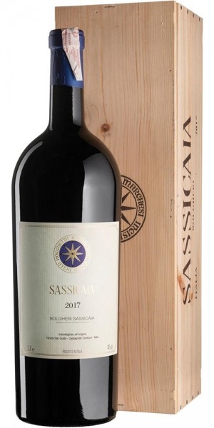 Tenuta San Guido-Sassicaia 2017 single wooden box