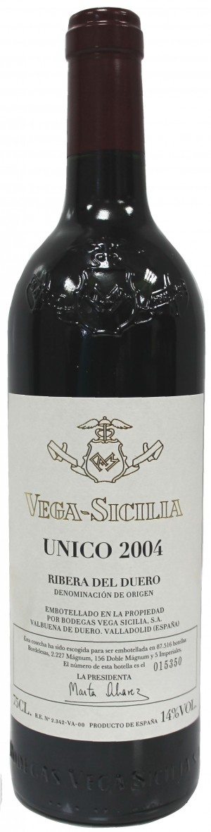 Vega Sicilia - Unico Gran Reserva 2004