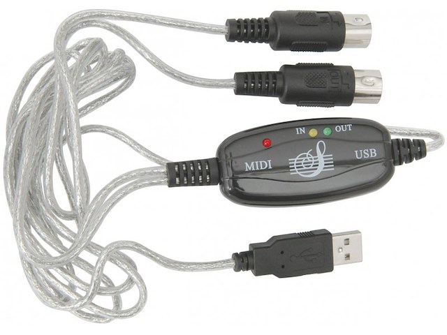 USB na MIDI adapter