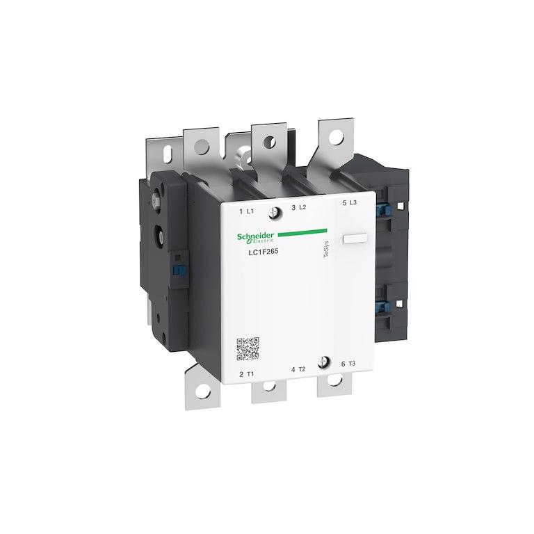 SE TeSys F contactor – 3P (3 NO) – AC-3 – <= 440 V 265 A - coil 24 V AC