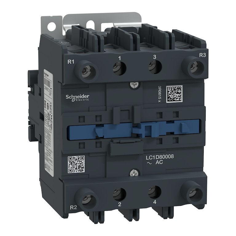 SE Contactor, TeSys Deca, 4P(2NO+2NC), AC-1, <=440V, 125A, 380V AC 50/60Hz coil