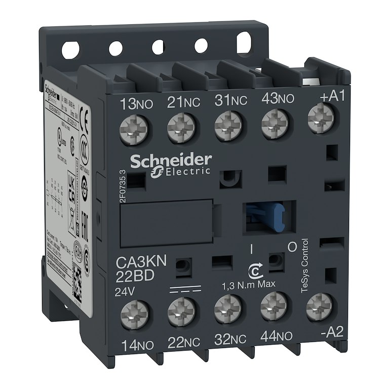 SE control relay, TeSys K, 4P(2NO+2NC), <=690V, 60V DC standard coil