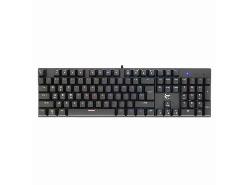 WHITE SHARK GK 2107 Commandos Elite Gaming tastatura, US, Crna