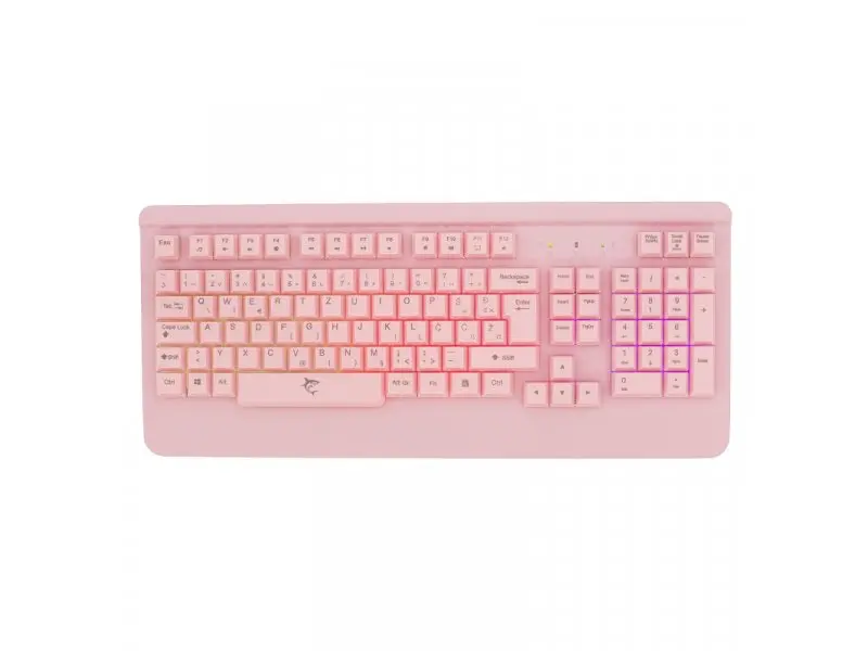 WHITE SHARK WS GK 2103 MIKASA Gaming tastatura, SR, Roze