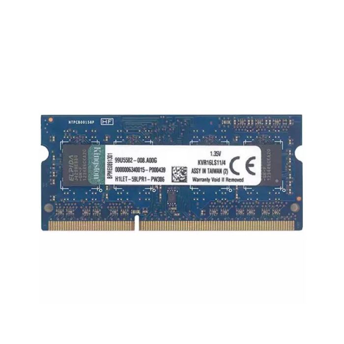 Ram memorija Kingston SODIMM DDR3 4GB 1600MHz KVR16LS11/4