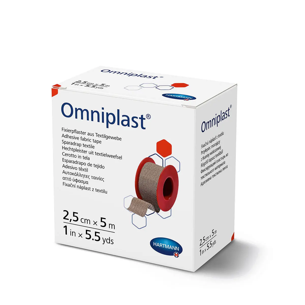 HARTMANN Pamučni flaster Omniplast 2.5cmx5m