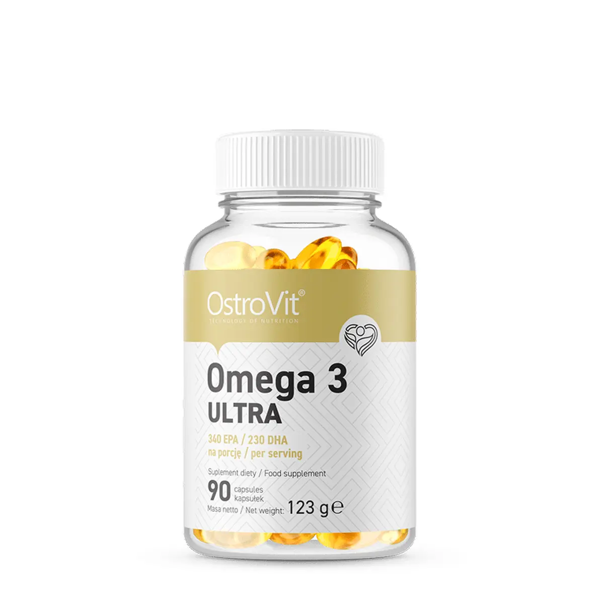 OSTRO VIT Omega 3 Ultra 1000mg kapsule 90/1