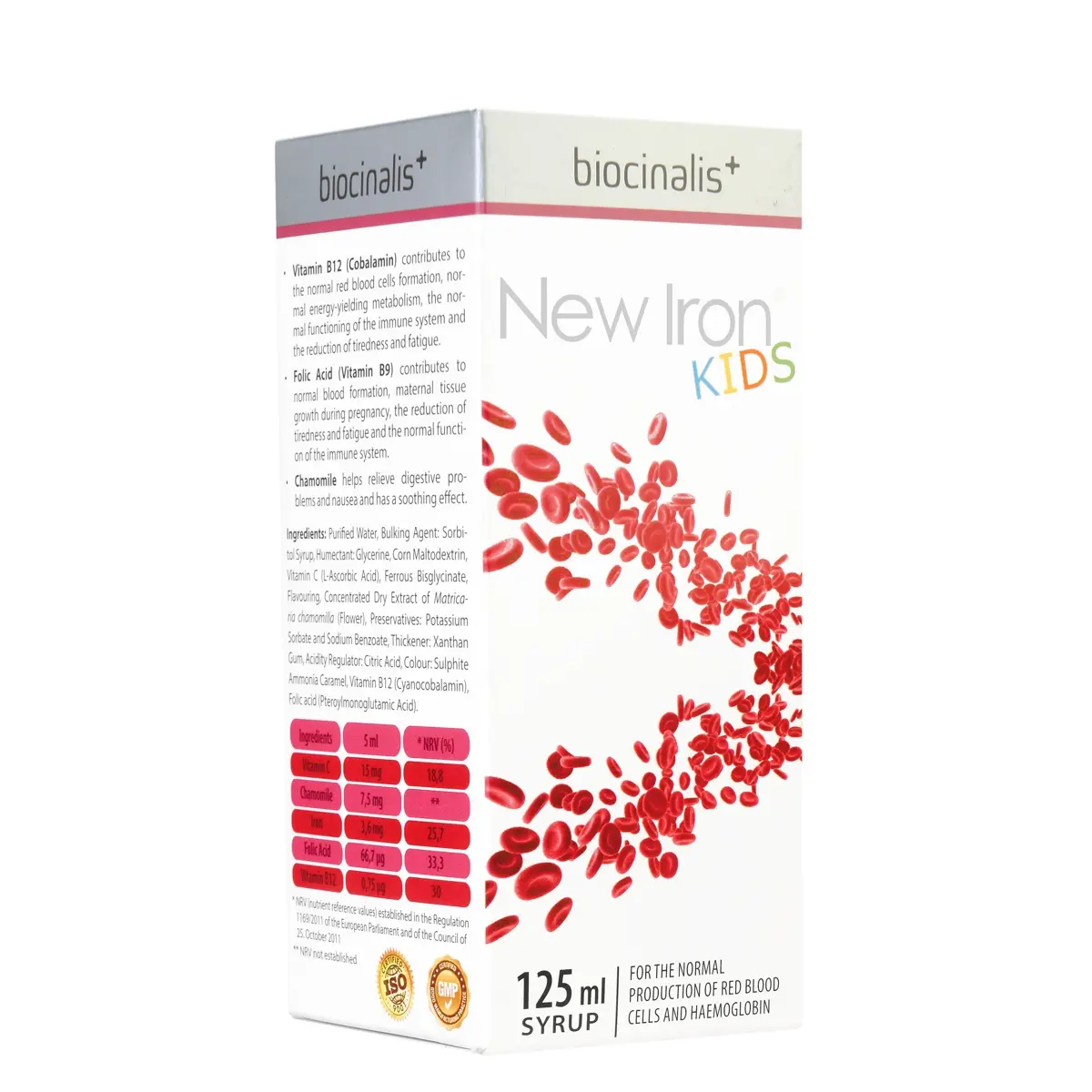 MEDICINALIS Sirup New Iron Kids 125 ml