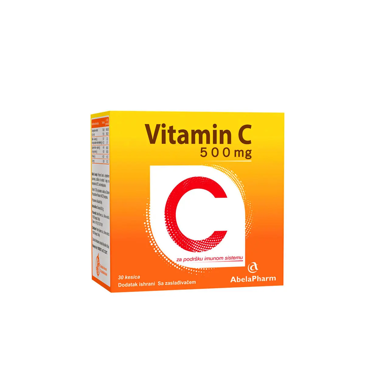 ABELA PHARM Vitamin C 500 mg 30/1