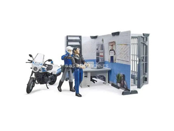 Policijska stanica set sa figurama Bruder