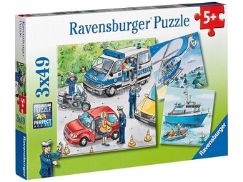 Ravensburger puzzle (slagalice) - Policija u akciji