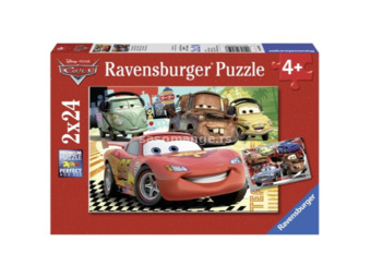 Ravensburger puzzle (slagalice) - Cars na okupu