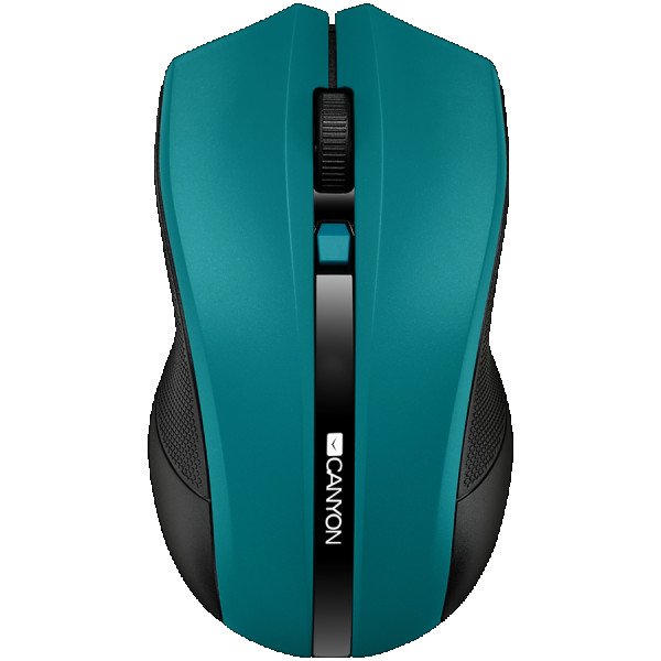 CANYON 2.4GHz wireless Optical Mouse with 4 buttons, DPI 80012001600, Green, 122*69*40mm, 0.067kg ( CNE-CMSW05G )