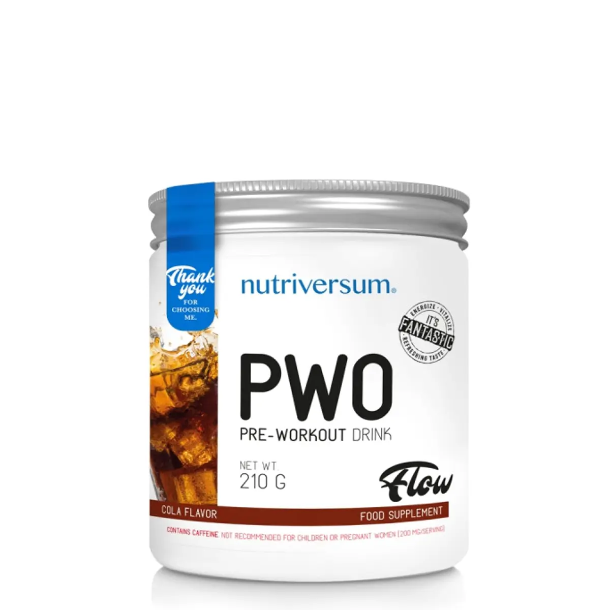 NUTRIVERSUM Napitak Pre-workout Cola 210g