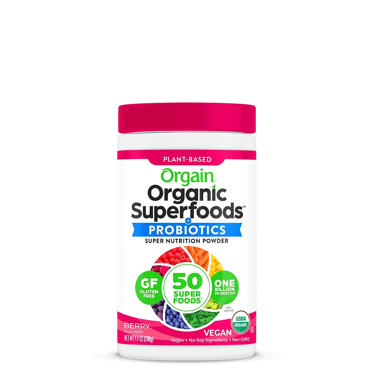 ORGAIN Organski mix Superfoods Probiotic Bobičasto voće 280g