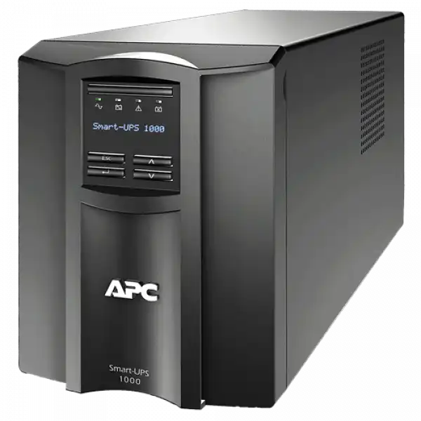 APC Smart-UPS 1000VA, Line Interactive, Sine Wave, Tower, 1000VA/700W, 230V, AVR, 8x IEC C13, Battery Pack 11Ah (RBC6), SmartConnect Port +