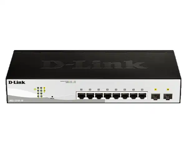 LAN Switch D-Link DGS-1210-10E 101001000 8port2SFP Smart