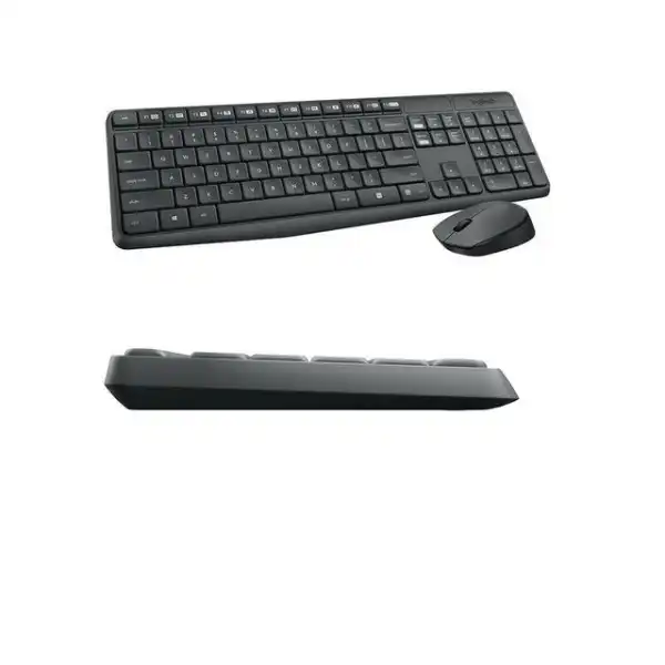 Tast+Mis USB Wireless Logitech MK235 YU Gray