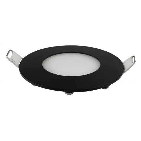 MITEA LIGHTING Ugradni okrugli LED panel 3W M3UO-BK crni