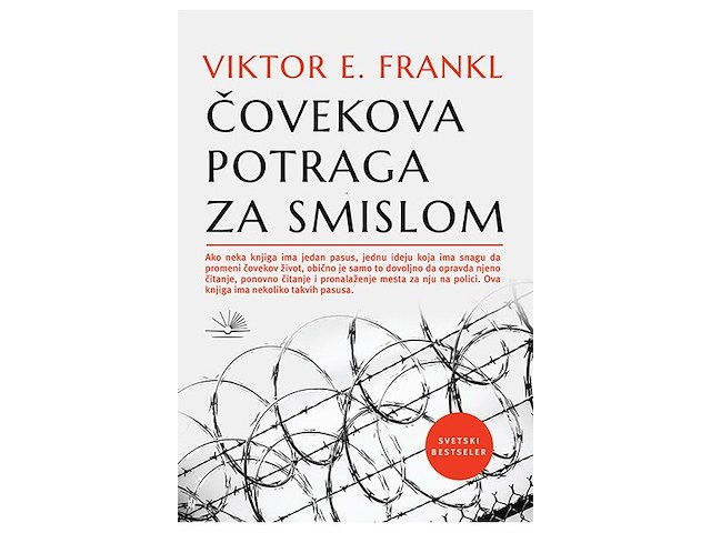 Čovekova potraga za smislom - Viktor Frankl NOVO!!!