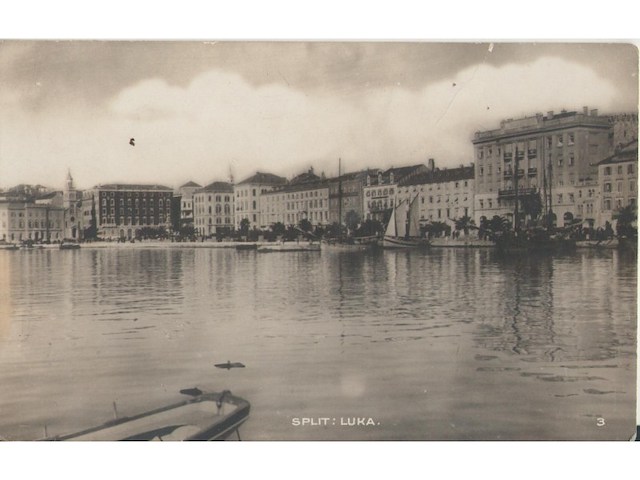 Stara razglednica iz 1929-Split