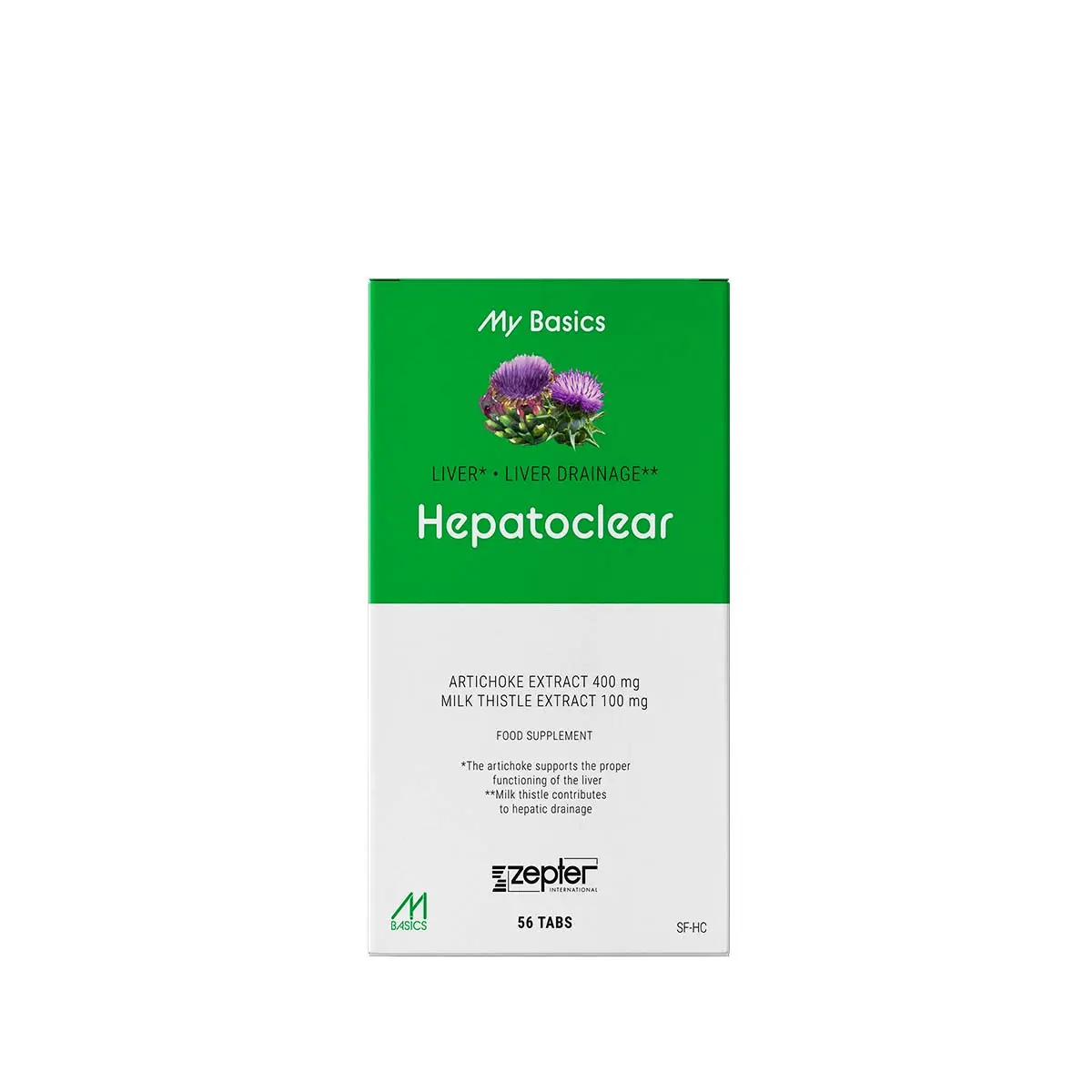 MYBASICS ZEPTER Hepatoclear 56 tableta