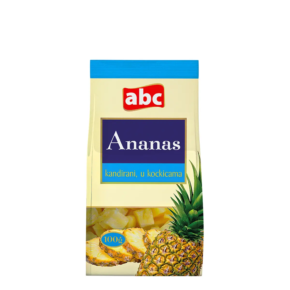 ABC Ananas sušeni seckani 100 g