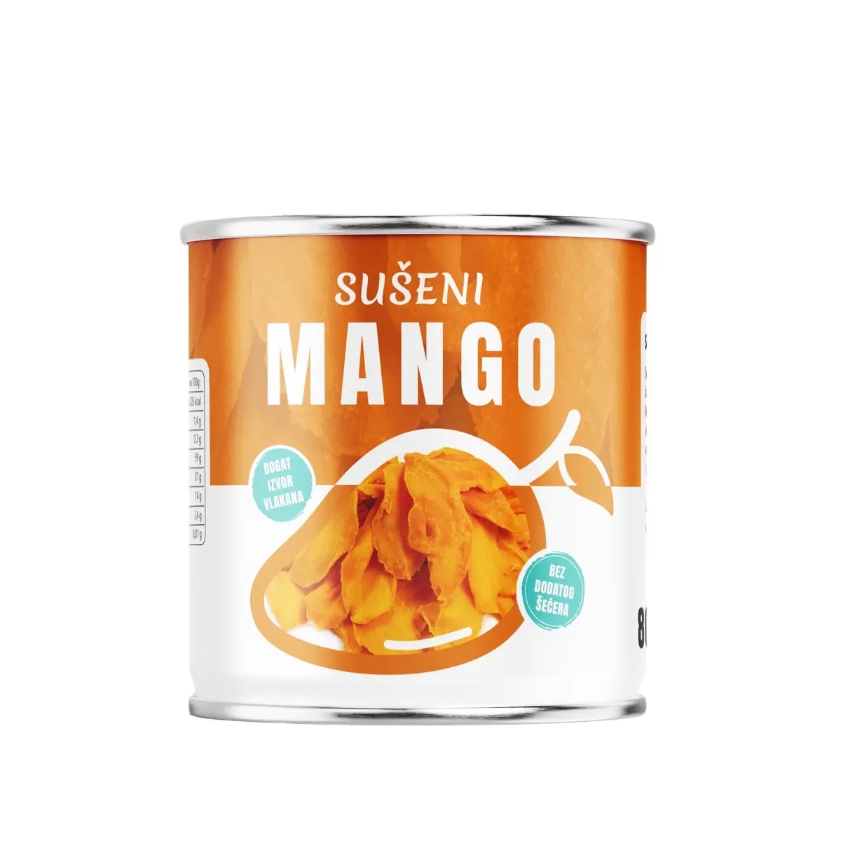TOP FOOD Sušeni mango 80g