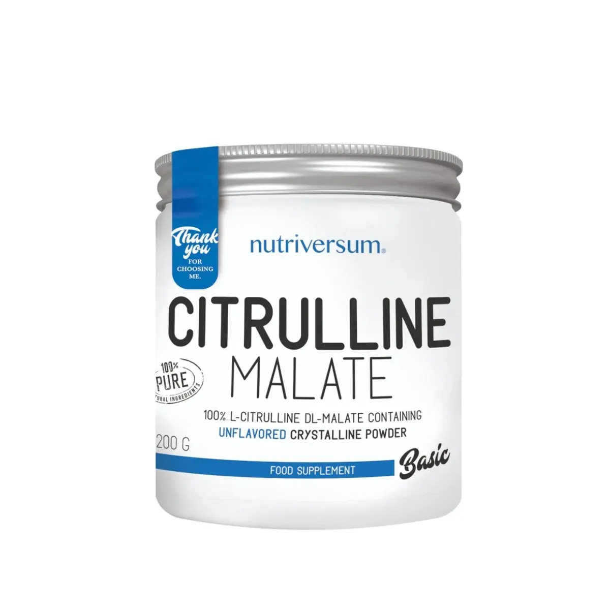 NUTRIVERSUM Citrulin malat 200g