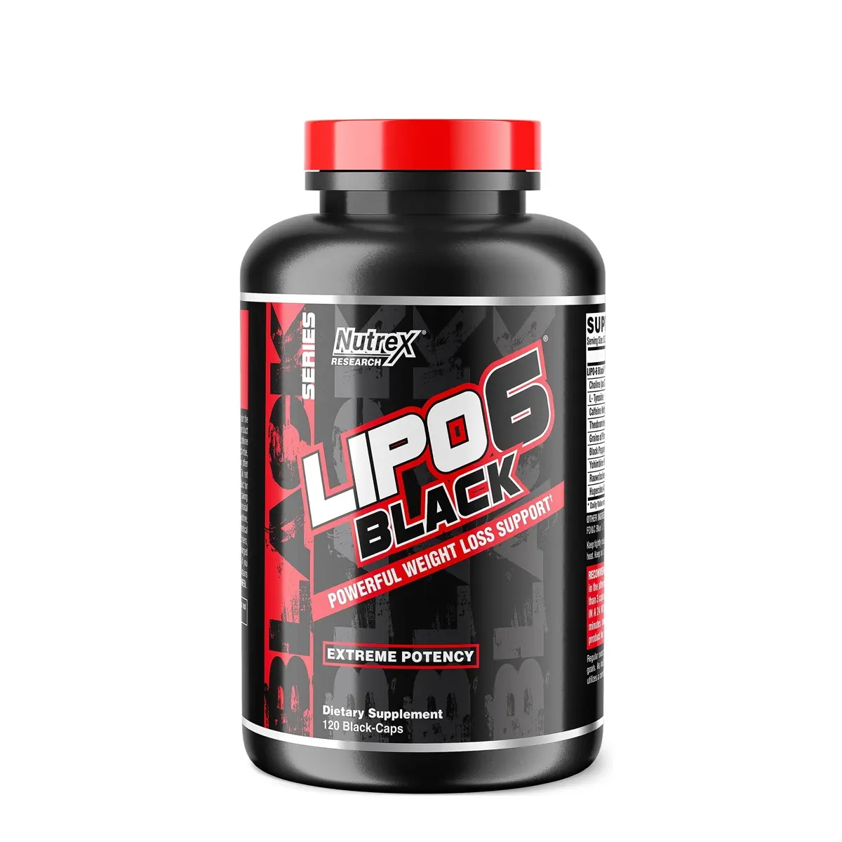 NUTREX Lipo 6 Black 120 kapsula