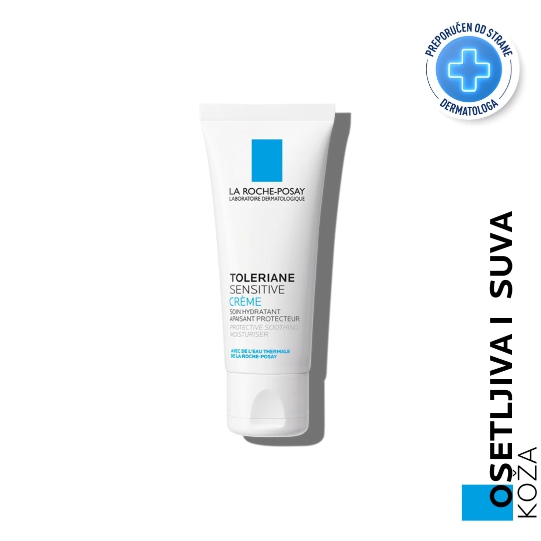 La Roche-Posay TOLERIANE Sensitive Prebiotska Hidratantna Krema za Osetljivu i Suvu Kožu 40 mL