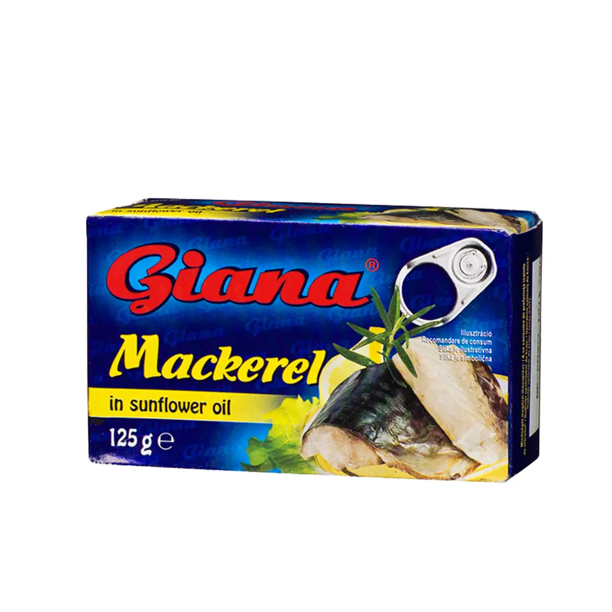 GIANA Skuša u suncokretovom ulju 125g