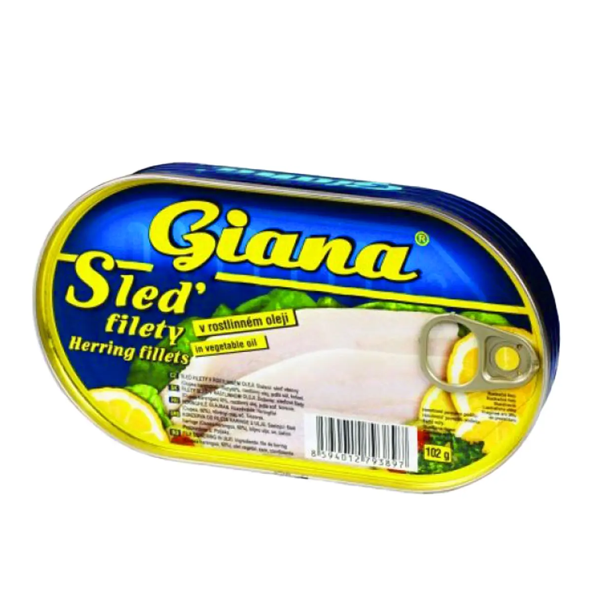 GIANA Haringa u biljnom ulju 170g