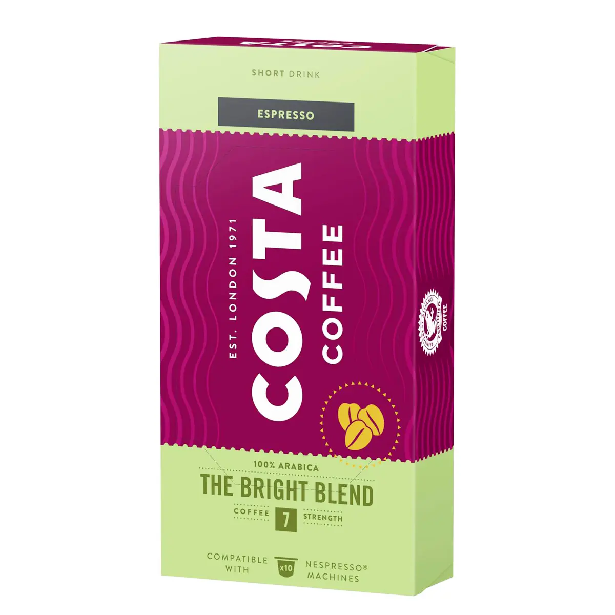 COSTA COFFEE Nespresso kapsule Bright Blend 10/1