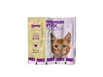 Boney Premium stick zivina za macke 10x5g