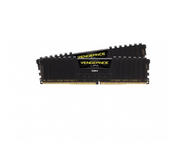 Corsair RAM DIMM DDR4 16GB (2x8GB) 3200Mhz CL16 Vengeance LPX, crni' ( 'CMK16GX4M2E3200C16' )