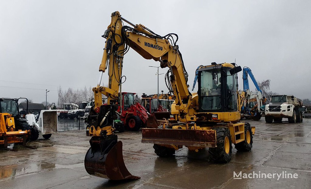 Komatsu Pw118MR-8 bager točkaš